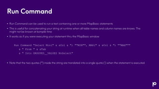 Introduction to MapBasic | PDF