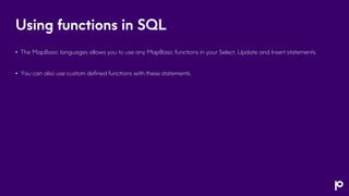 Introduction to MapBasic | PDF