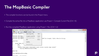 Introduction to MapBasic | PDF