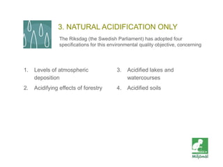 Specifications of the 16 environmental quality objectives | PPT