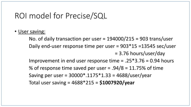 Precise software solutions case | PPTX
