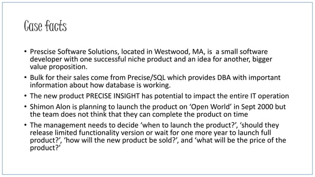 Precise software solutions case | PPTX