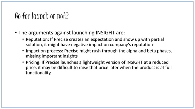 Precise software solutions case | PPTX