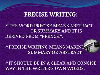 precise writing and abstract writing.pptx