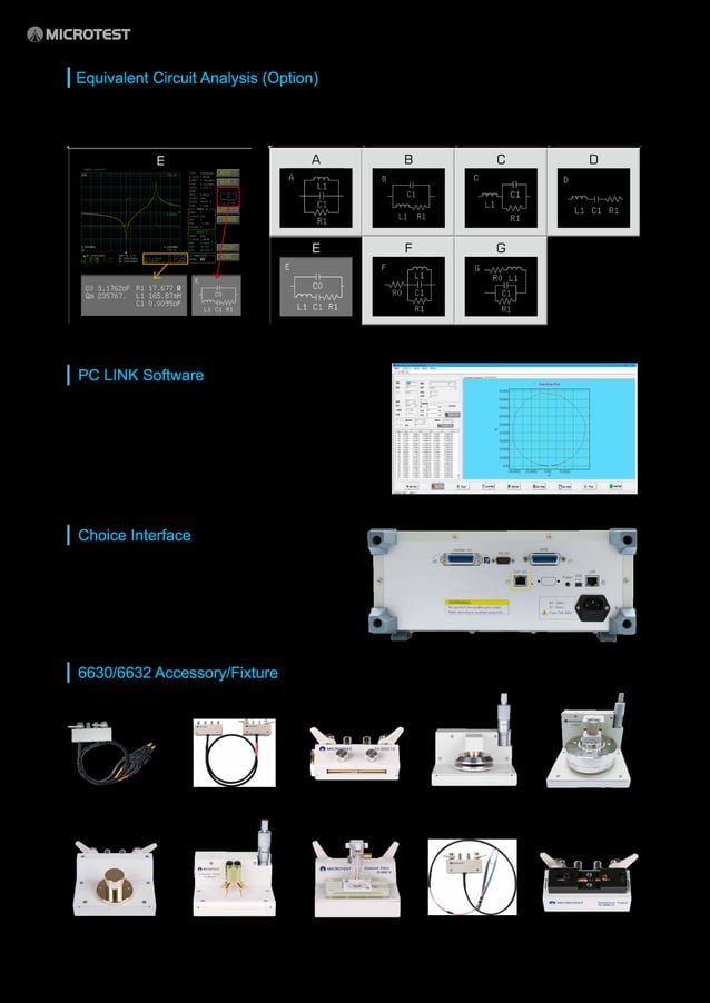 Precision impedance-analyzer 6630-6632 | PDF
