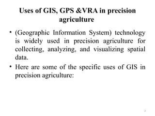 PRECISION AGRICULTURE- 1.pptx for agriculture | PPTX
