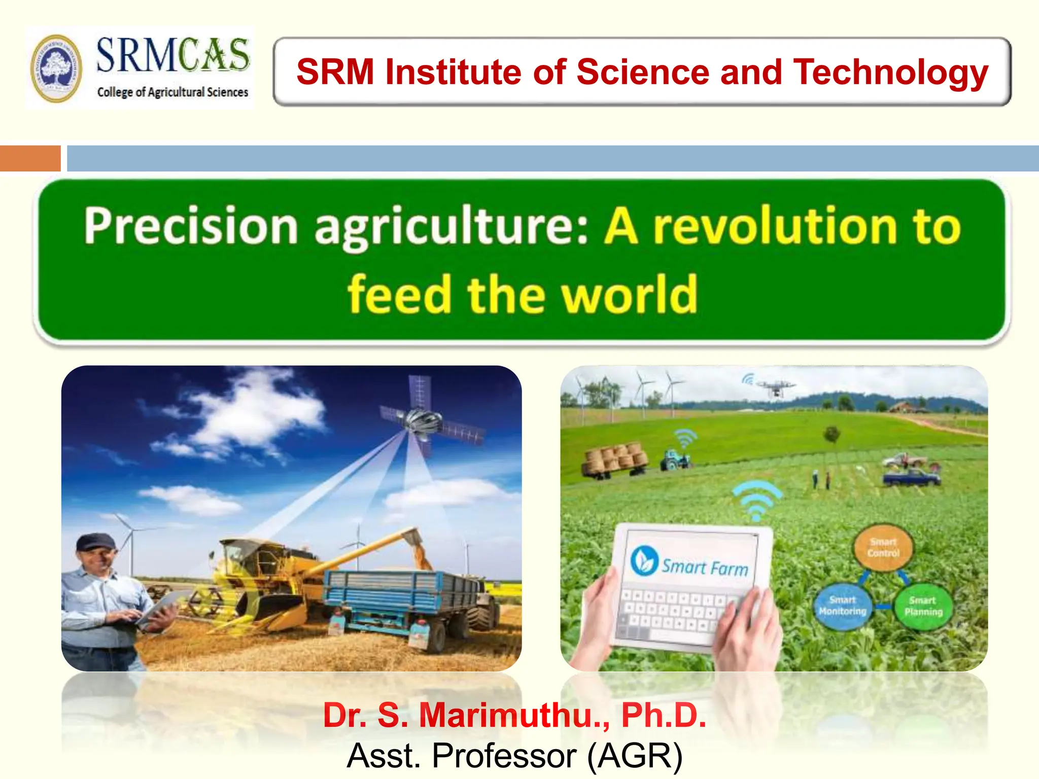 Precision Agriculture: Modern Agricultural Technology | PPT