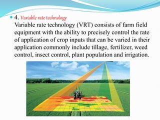 Precision agriculture in agriculture sector | PPTX