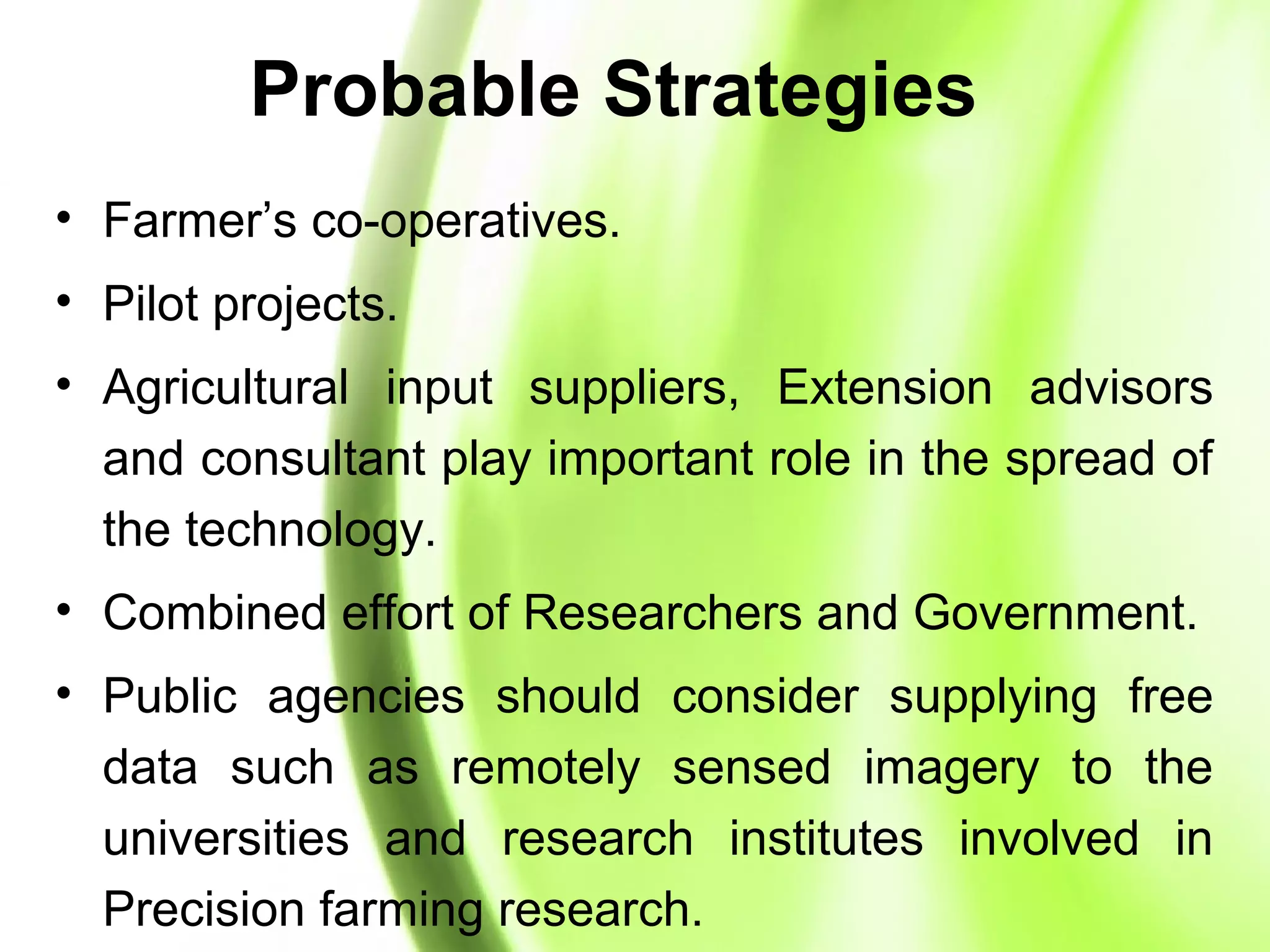 Precision agriculture in relation to nutrient management by Dr. Tarik Mitran | PPT