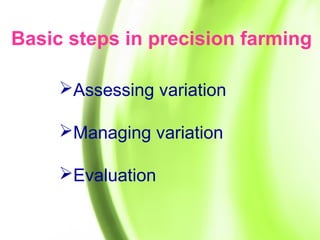 Precision agriculture in relation to nutrient management by Dr. Tarik Mitran | PPT