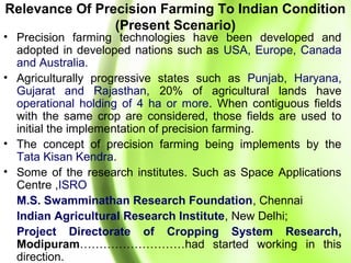 Precision agriculture in relation to nutrient management by Dr. Tarik ...