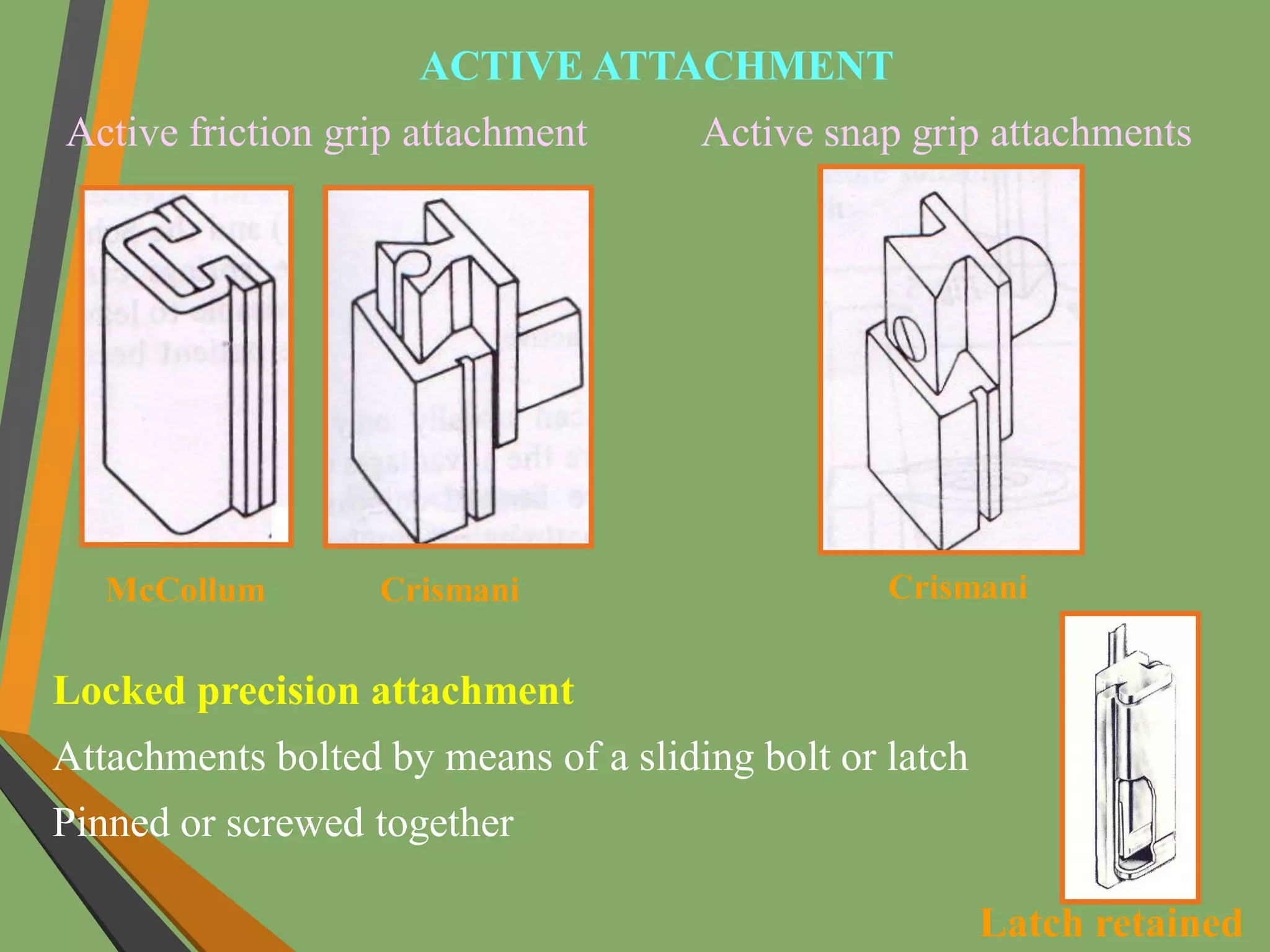 Precision attachments | PDF