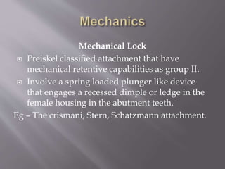 Precision attachments | PPTX