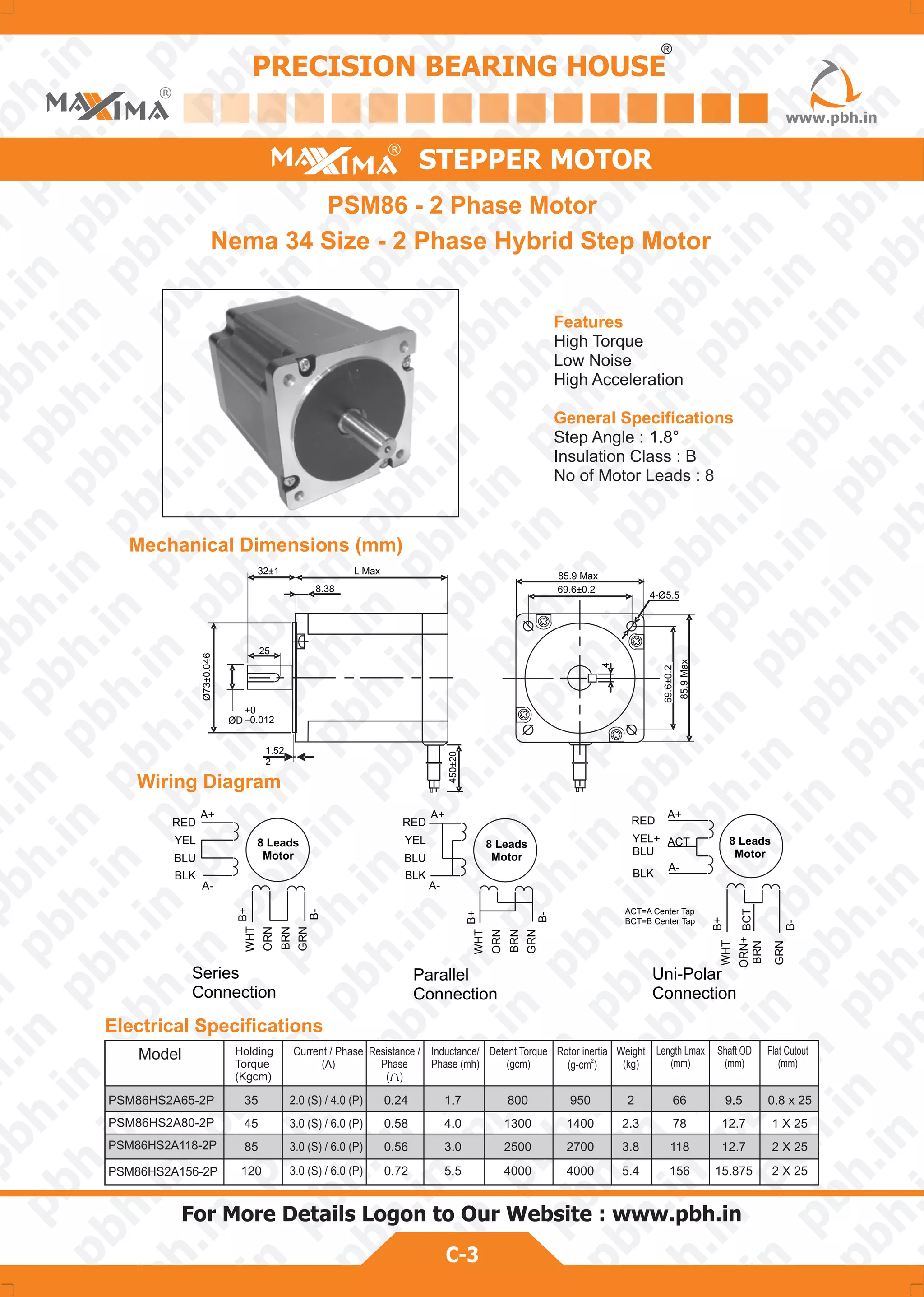 Precision Bearing House, Industrial Automation | PBH | PDF