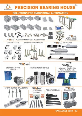 Precision Bearing House, Industrial Automation | PBH | PDF