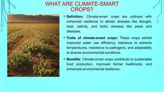 Precision Breeding for Climate-Smart Crops - Integrating Genome Editing ...