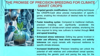 Precision Breeding for Climate-Smart Crops - Integrating Genome Editing ...