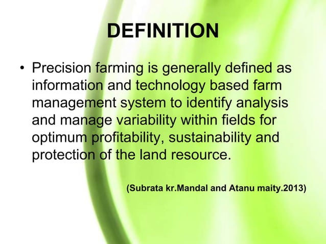 precision farming.ppt