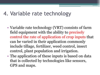 Precision farming | PPTX