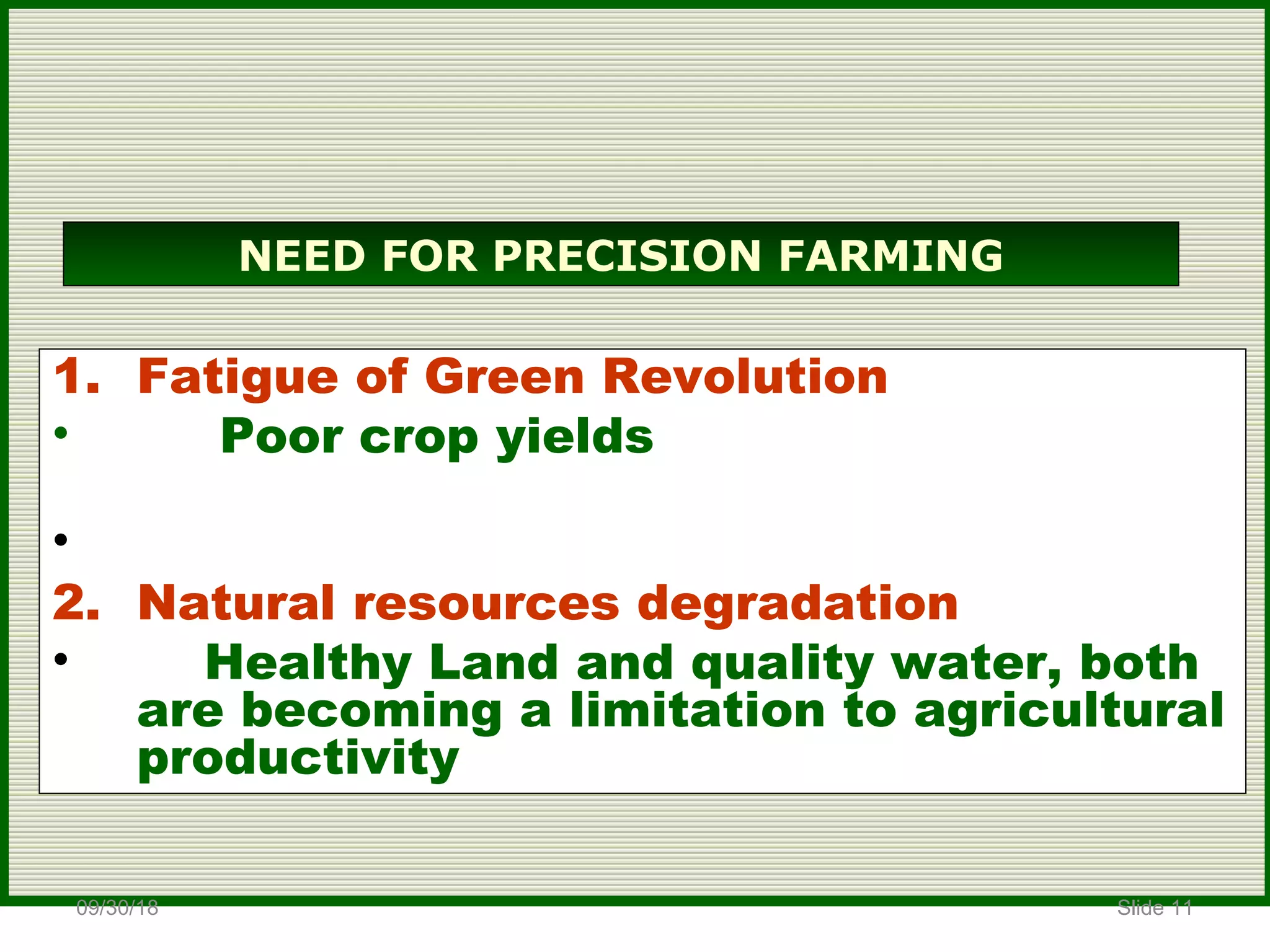 Precision farming 1 | PPT