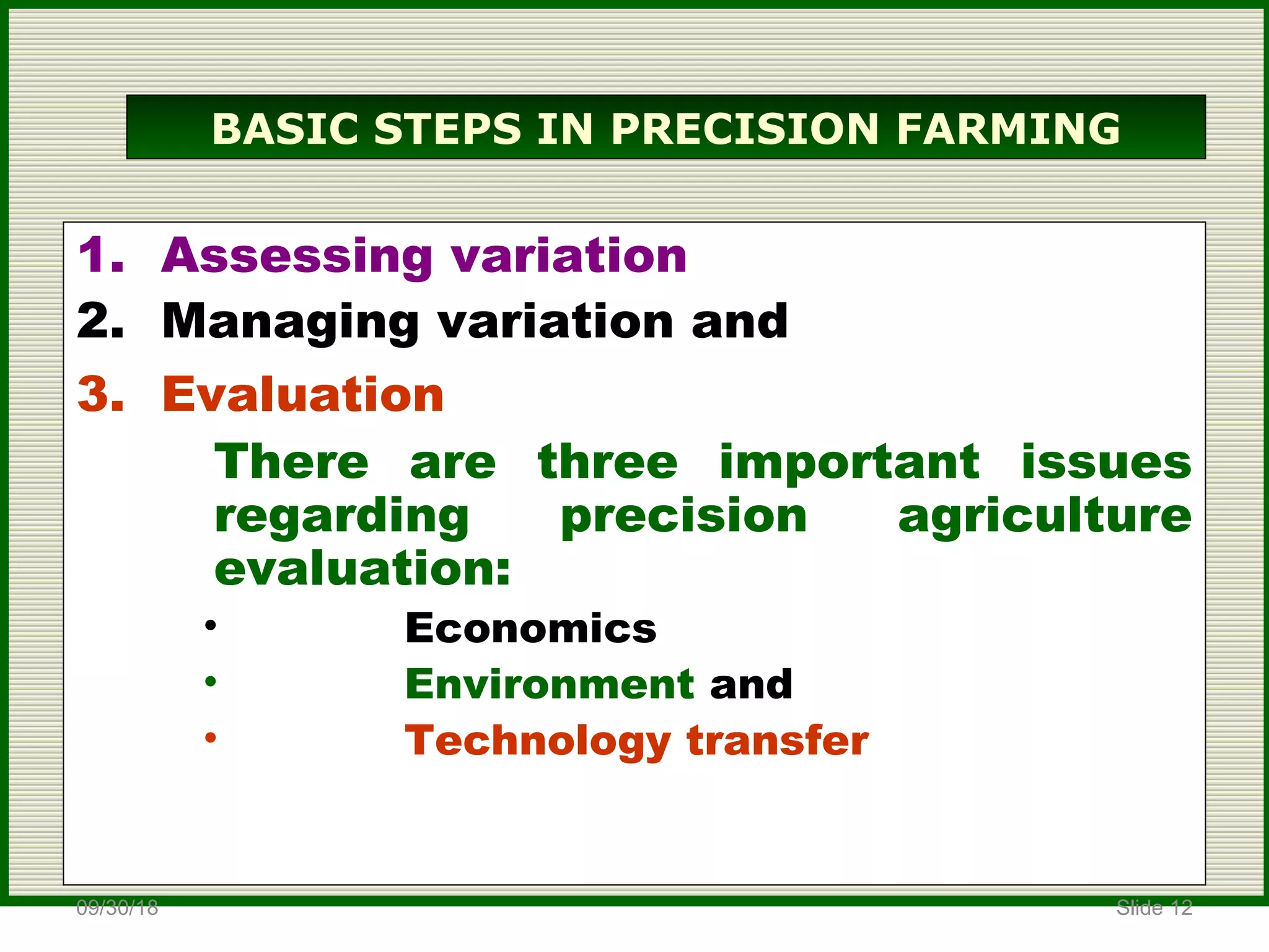Precision farming 1 | PPT