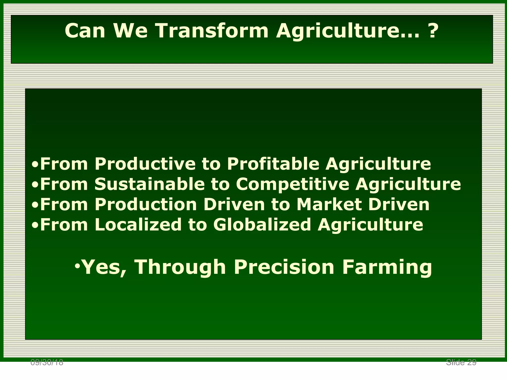 Precision farming 1 | PPT