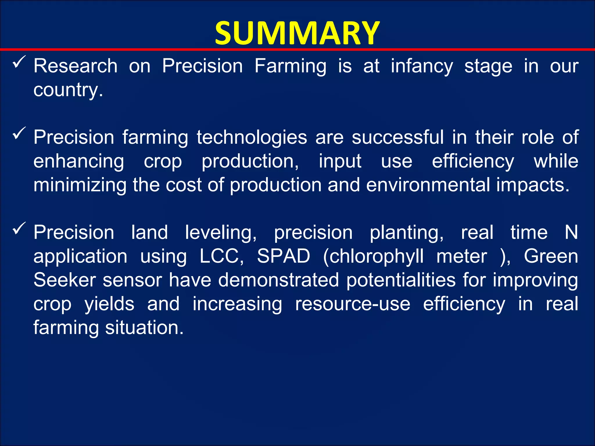 Precision farming rohit pandey | PPT | Agriculture | Industries