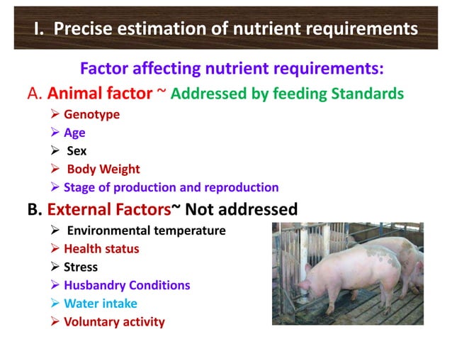 Precision feeding in livestock | PPTX | Agriculture | Industries