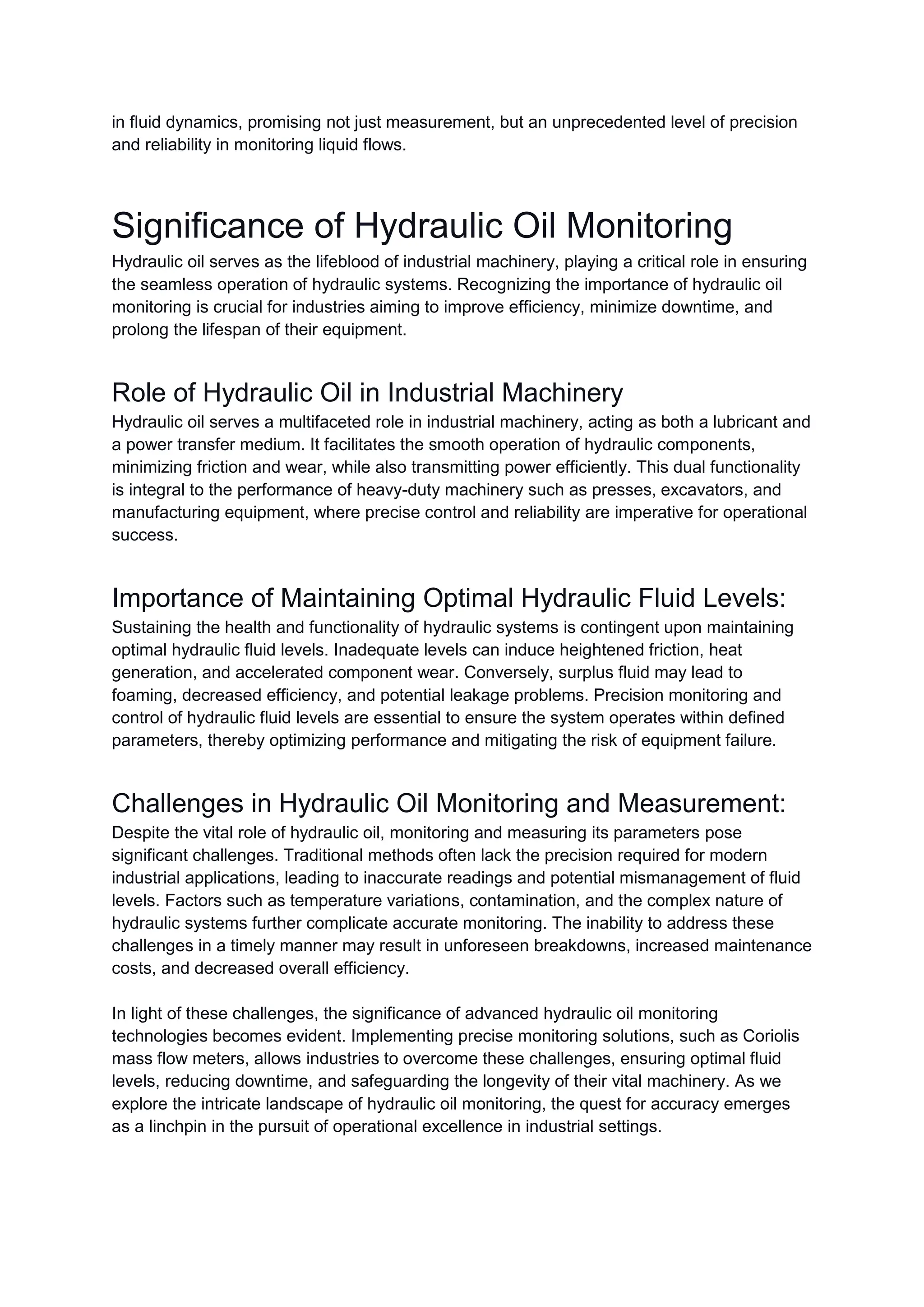 Precision Fluid Dynamics_ Advanced Coriolis Mass Flow Meter for ...
