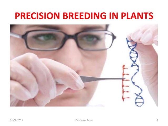 Precision Breeding in Plants | PPT