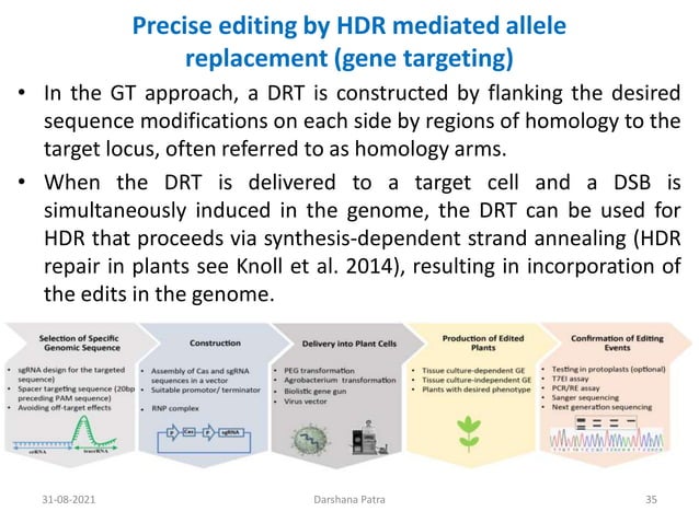 Precision Breeding in Plants | PPT
