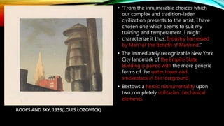 Precisionism art movement | PPTX