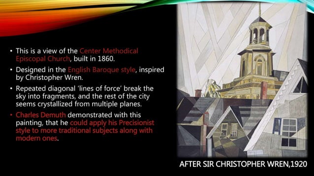 Precisionism art movement | PPTX