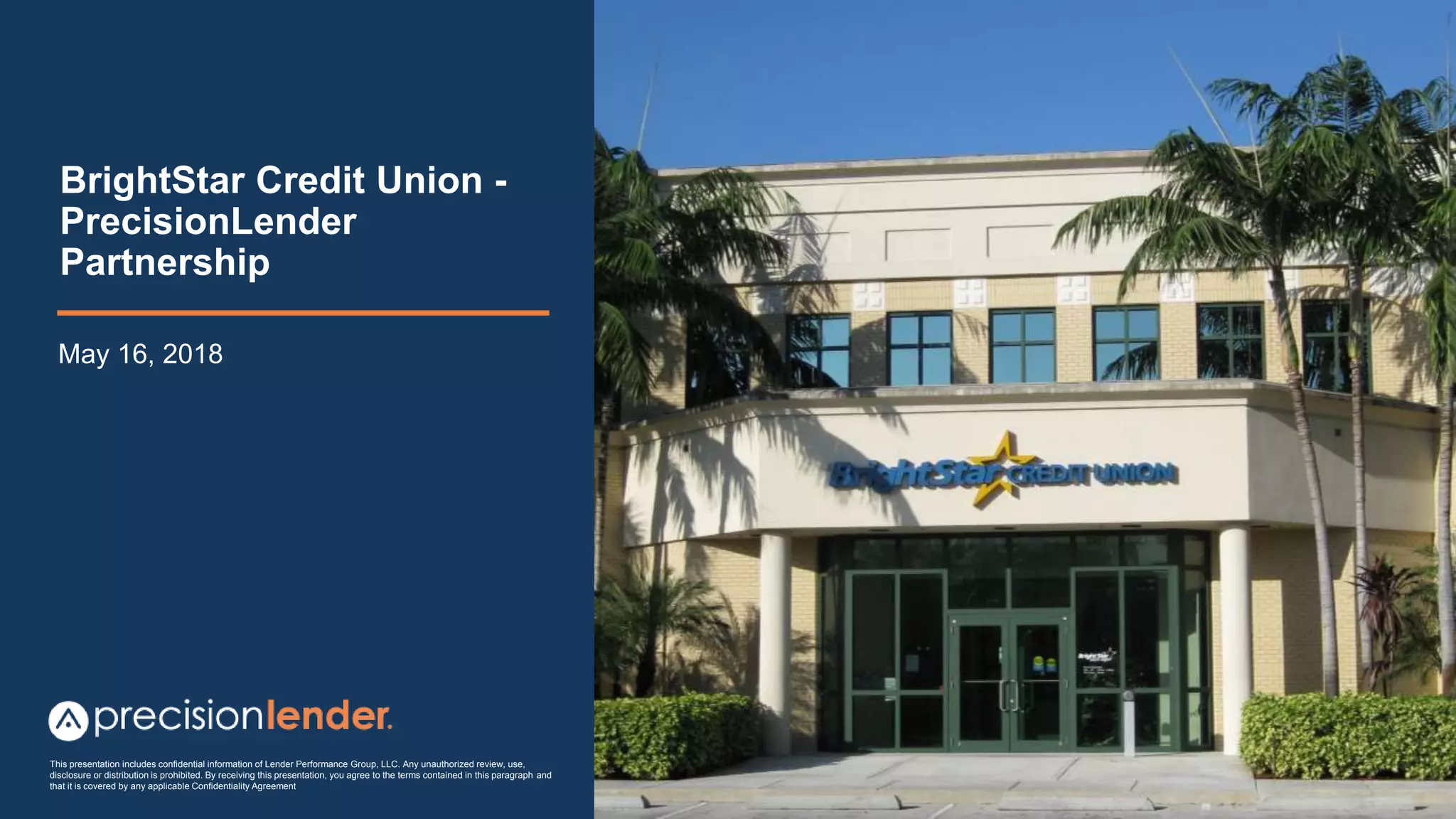 PrecisionLender Overview for BSCU | PPTX