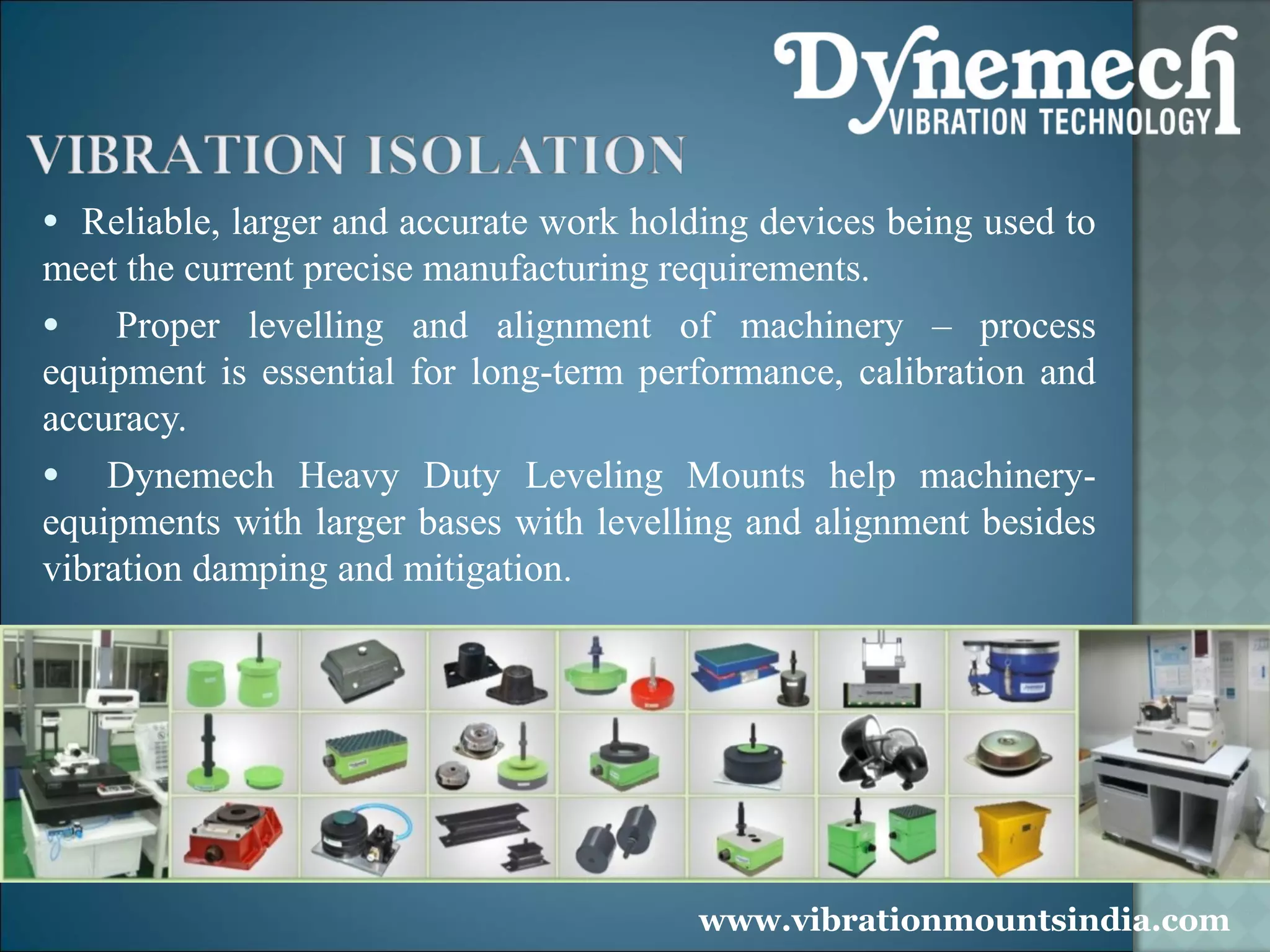 Precision leveling and anti vibration wedge mounts | PPT