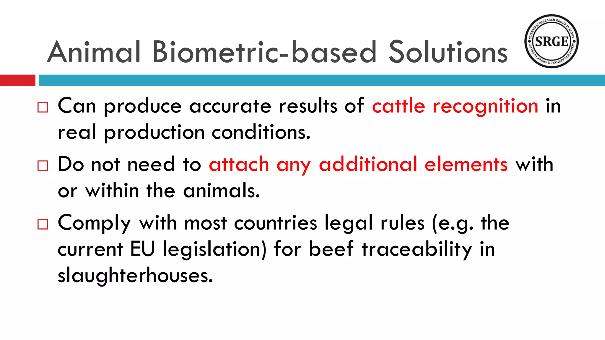 Precision Livestock Farming Cattle Identification Based On Biometric