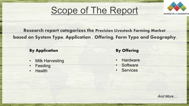 Precision livestock farming market | PPT Precision livestock farming market | PPT