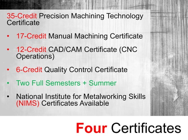 Precision machining technology - What, Why and How | PPTX | College ...
