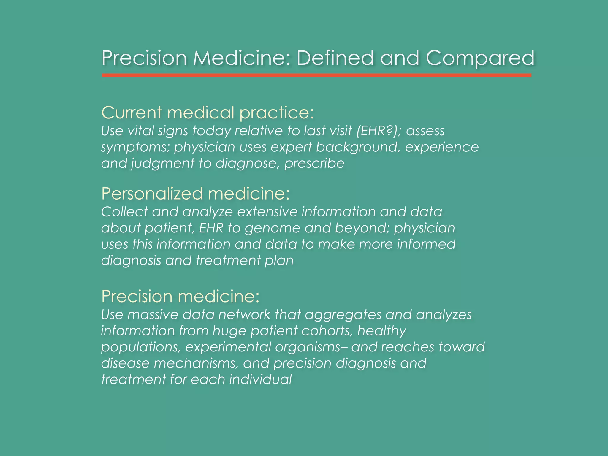 Precision Medicine - The Future of Healthcare | PDF