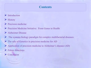 Precision medicine seminar....2017
