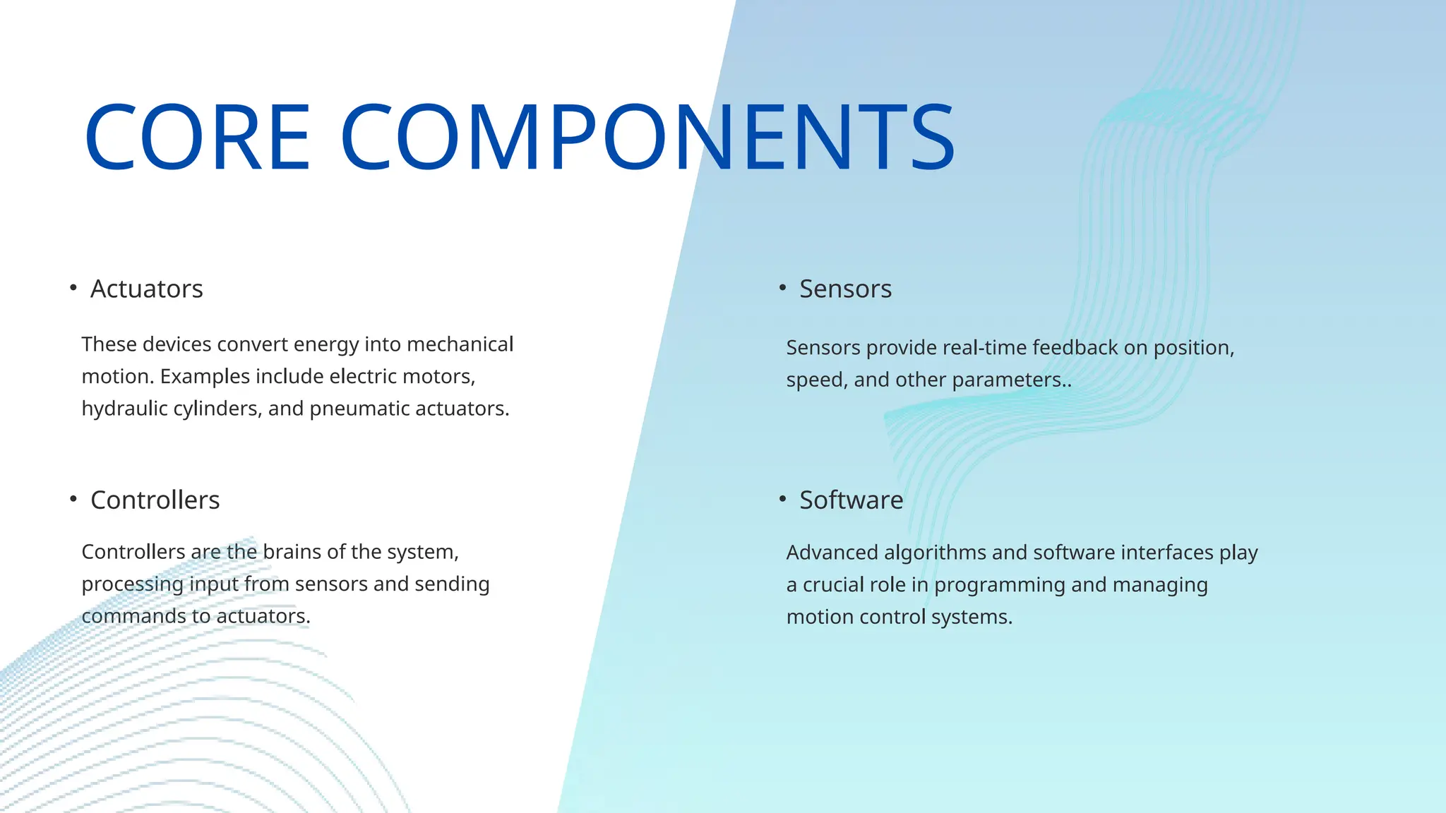 Precision Motion Control and Its Applications | PPT