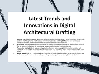 Precision and Progress Navigating the World of Architectural Drafting | PPT