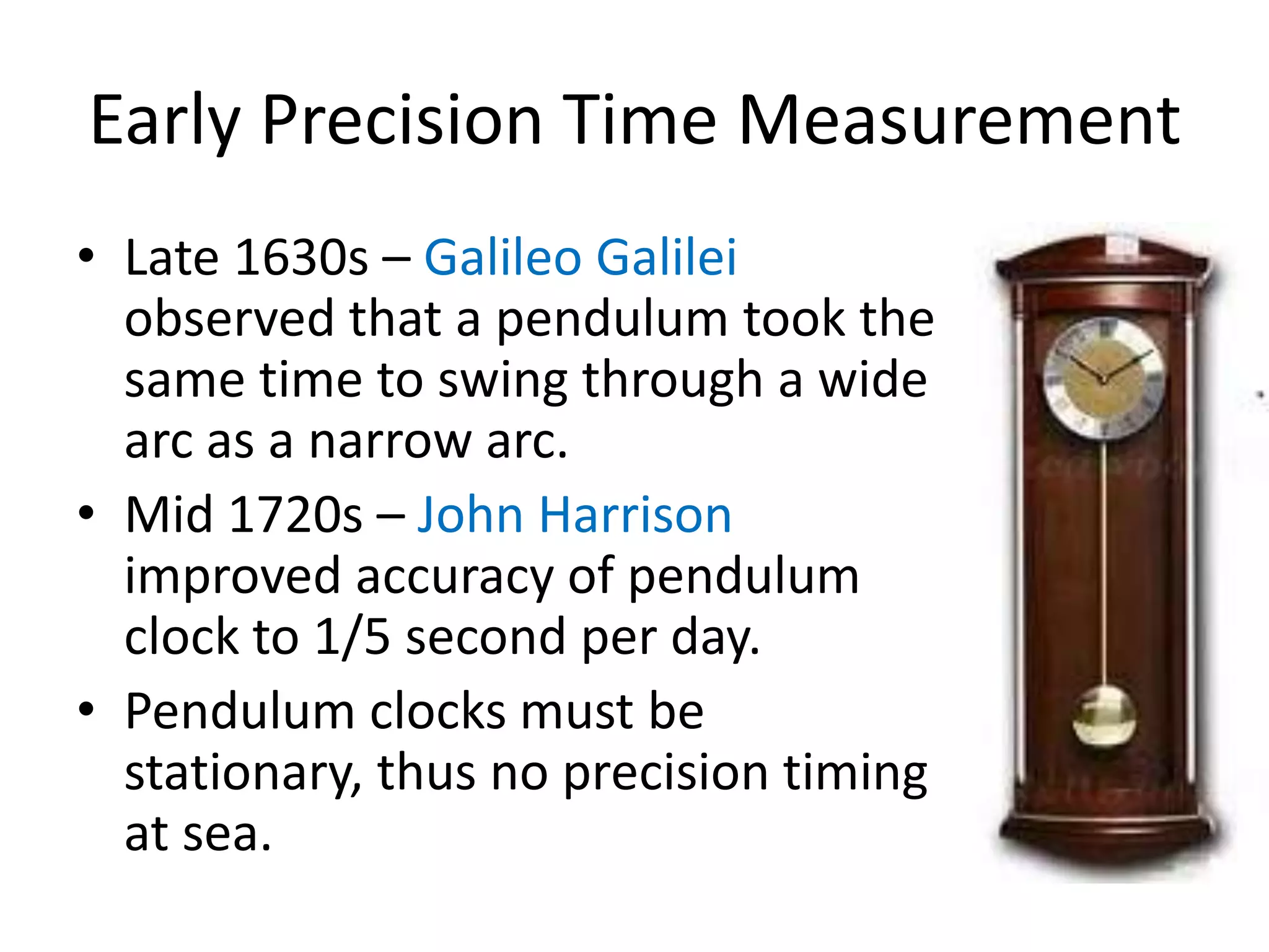 Precision time measurement | PPTX