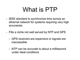 Precision Time Protocol | PPTX