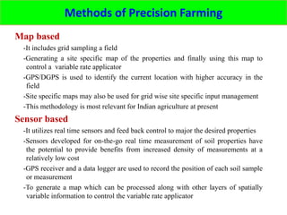 Precision water and nutrient management | PPTX