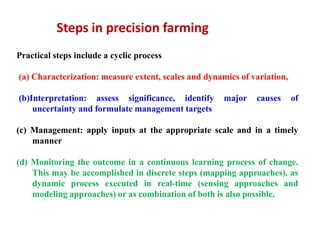 Precision water and nutrient management | PPTX