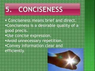 precis writing. | PPT