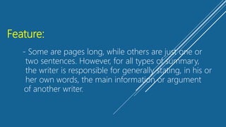 EAPP Precis Writing | PPTX