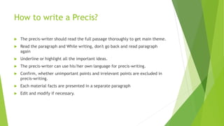 Precis Writing.pptx