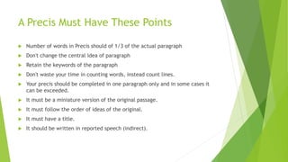 Precis Writing.pptx